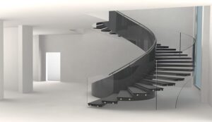 7 Inspirasi Tangga Besi Hollow Desain Minimalis Modern | KPS Steel